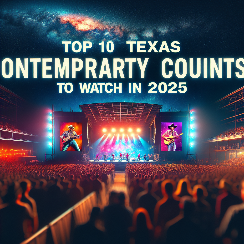 Top 10 Texas Contemporary Country Artists to Watch in 2025 - Rider and ...